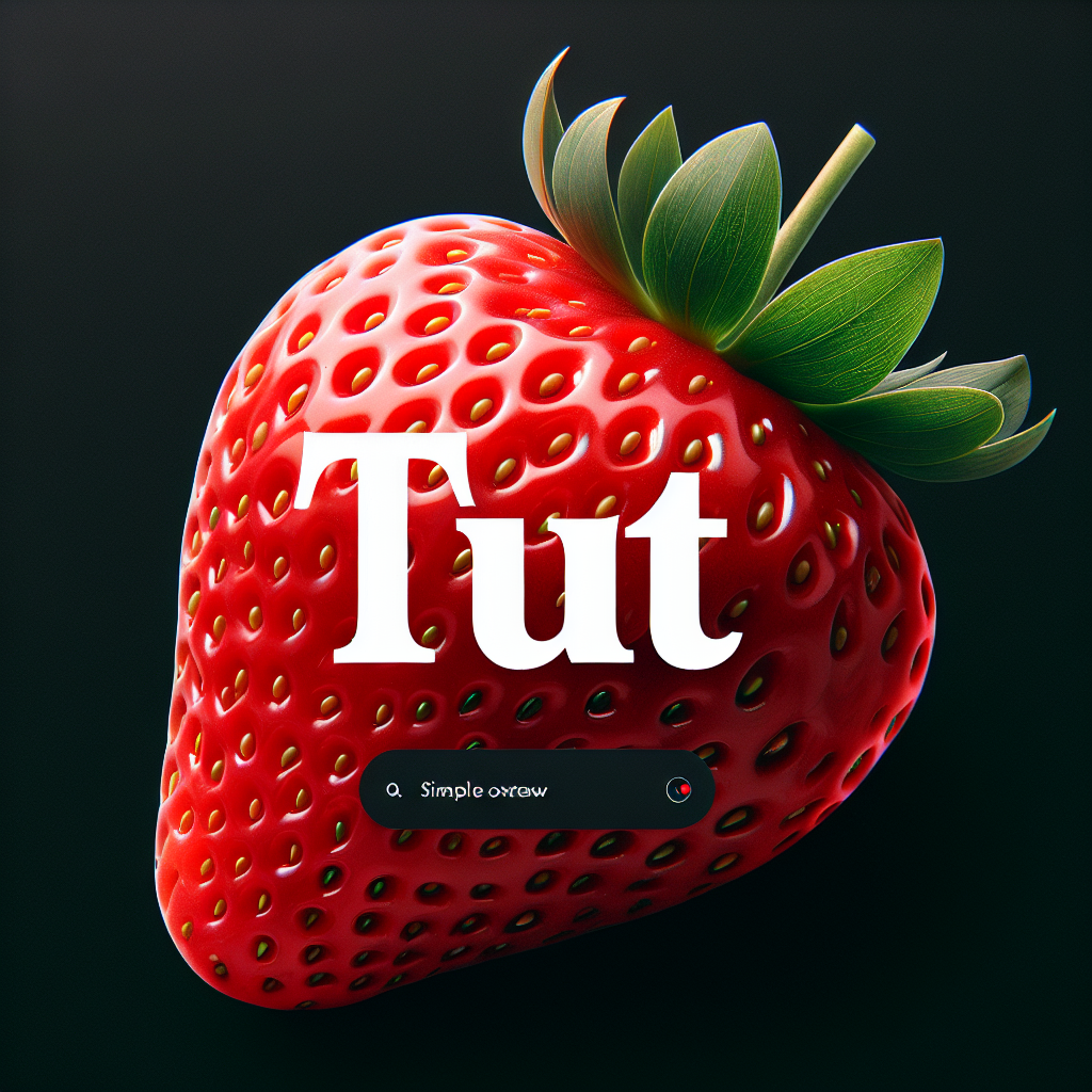 Hebrew Word of the Day-תות,tut